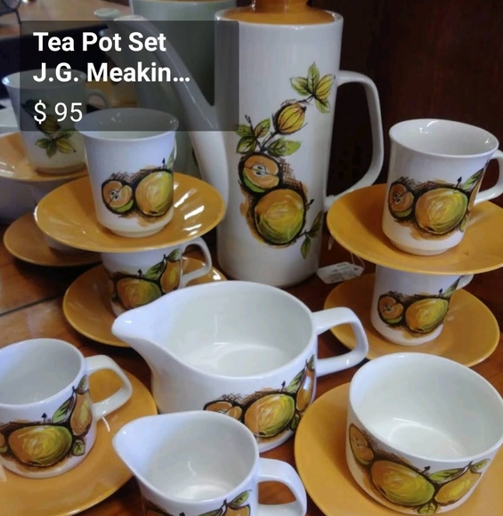 Vintage | Dining | Midcentury Large European Tea Set | Poshmark